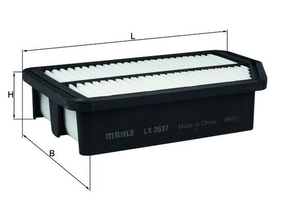 MAHLE LX3537 | Hava Filtresi - OnlineYedekParca.com