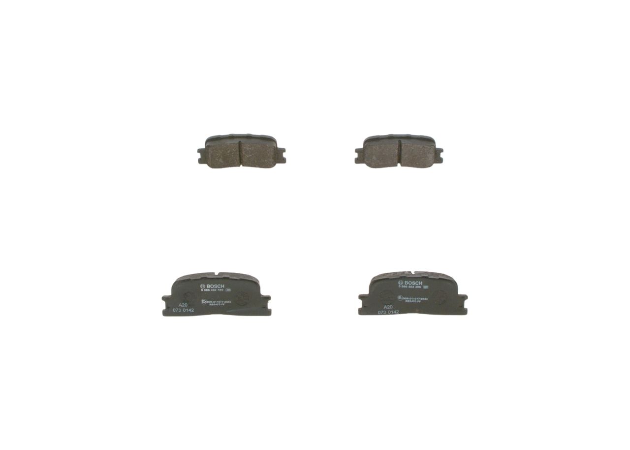 BOSCH 0986494359 | Balata Fren Arka-(Toyota Camry 01 / 06 ...